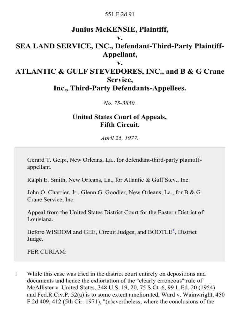 United States Court of Appeals, Fifth Circuit | PDF