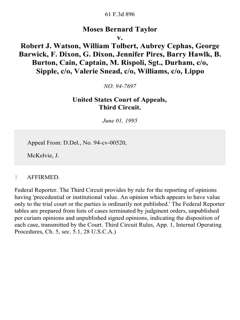 United States Court of Appeals, Third Circuit | PDF
