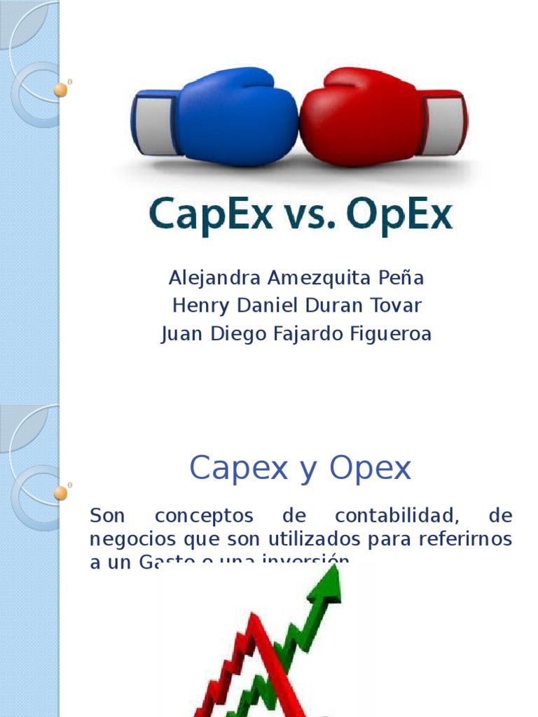 Capex y Opex | PDF
