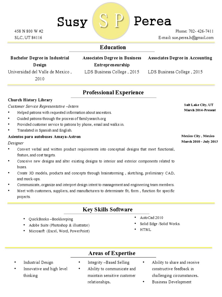 Resume Susy Perea Nov 2014 | PDF | Art
