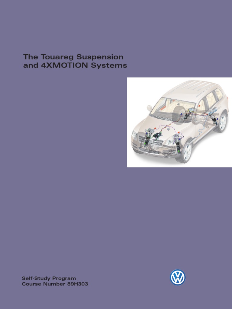 89h303 Touareg Suspension and 4 Motion Systems | PDF | Suspension ...