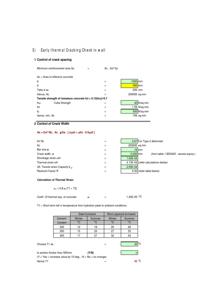 Early Thermal Cracking | PDF | Fracture | Concrete