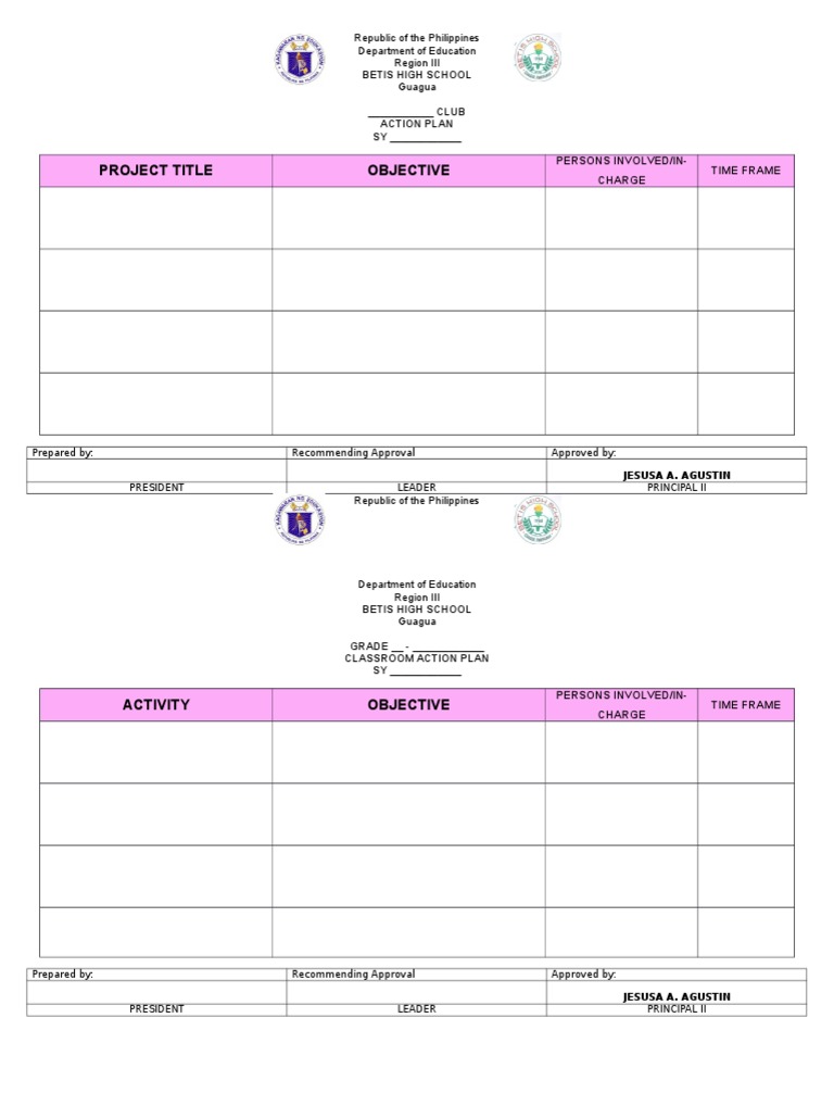 Project Title Objective: Betis High School | PDF