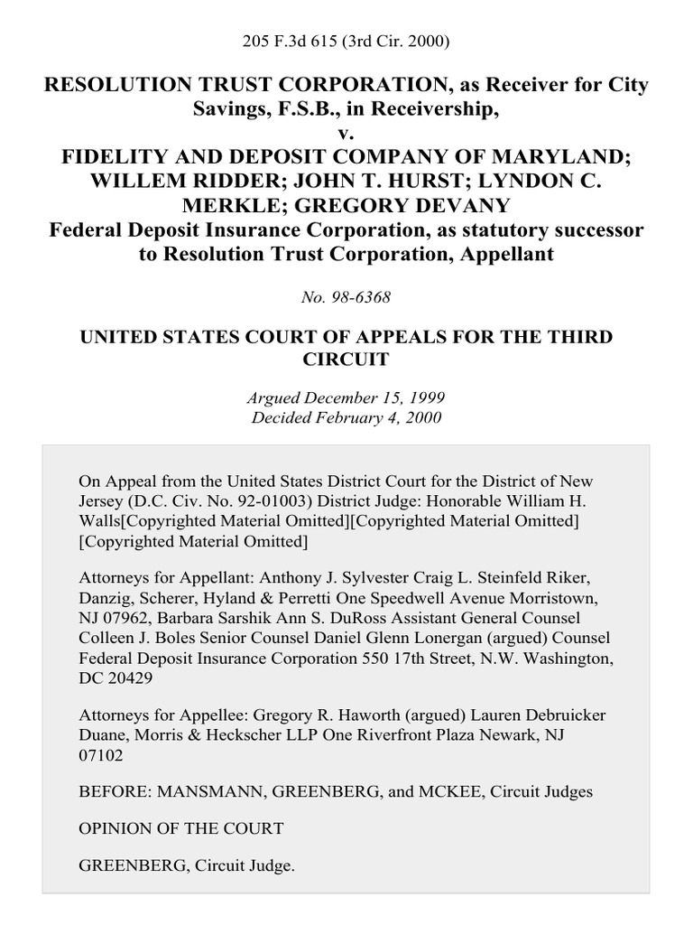 United States Court of Appeals For The Third Circuit | PDF | Summary ...