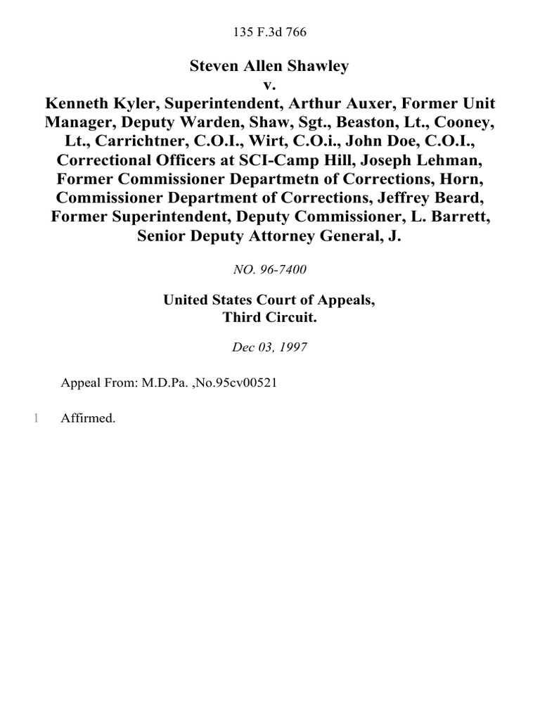United States Court of Appeals, Third Circuit | PDF | Politics ...