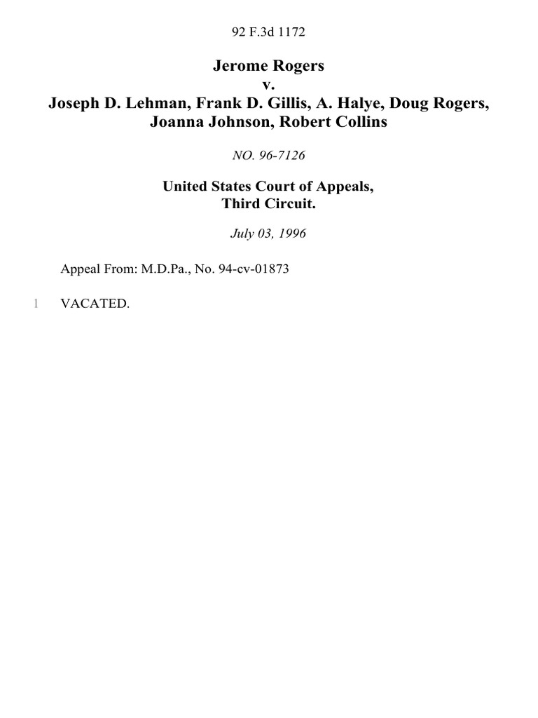 Court of Appeals Case 96-7126 | PDF | Politics | Law