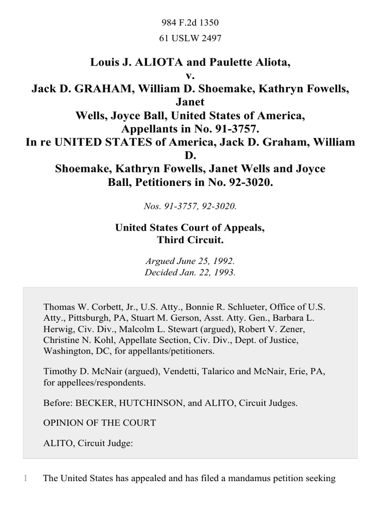 United States Court of Appeals, Third Circuit | PDF | Interlocutory ...