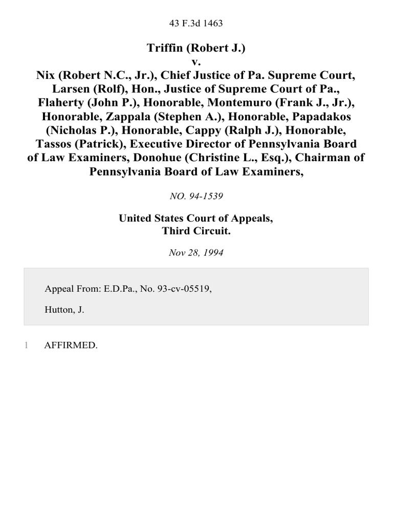United States Court of Appeals, Third Circuit | PDF | Supreme Court Of ...