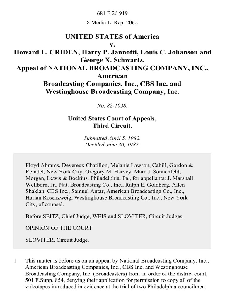 United States Court of Appeals, Third Circuit | PDF | Supreme Court Of ...