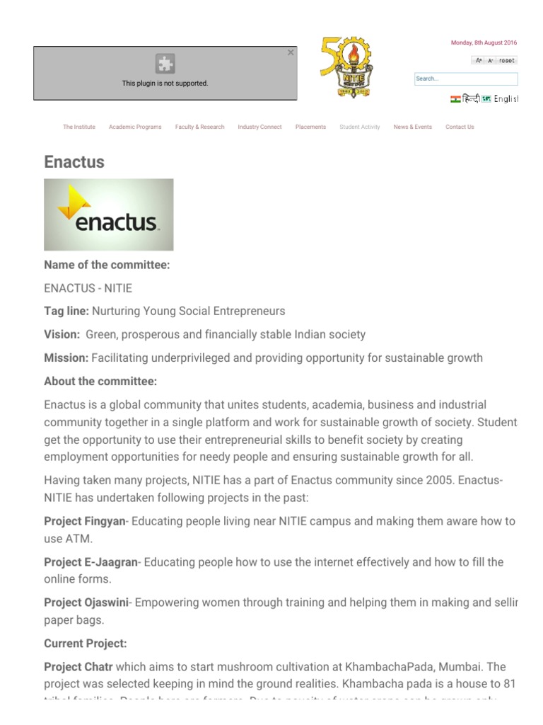 Enact Us | PDF | Entrepreneurship | Economies