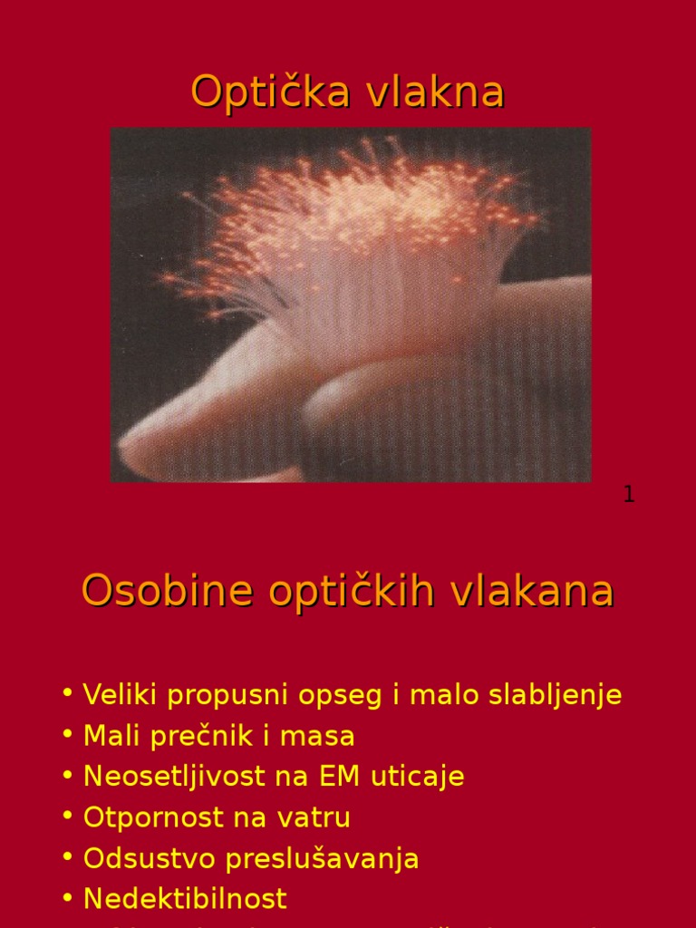 Opticka Vlakna | PDF