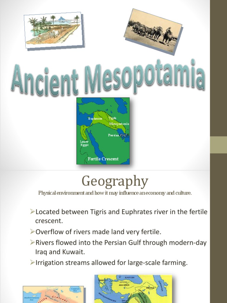 Ancient Mesopotamia Powerpoint | PDF | Sumer | Mesopotamia