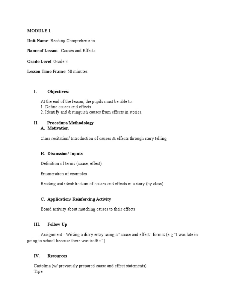 NSTP Module | PDF | Causality | Reading Comprehension