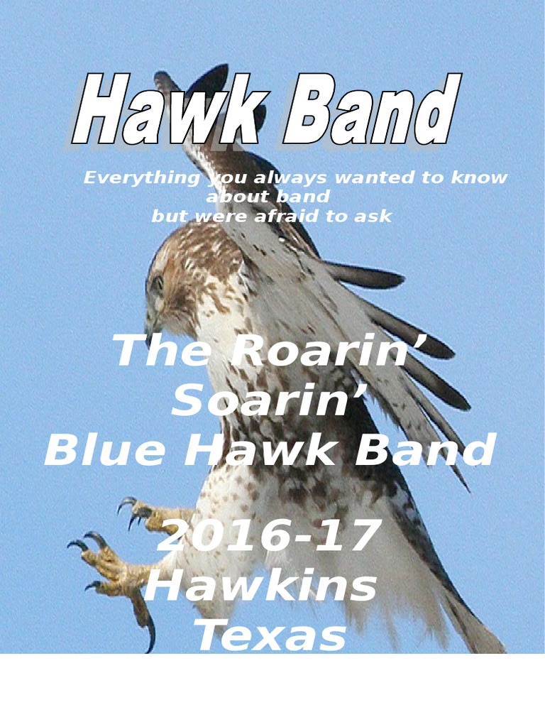 Hawk Band Handbook 2016-17 Guide | PDF | Music Education | Shoe