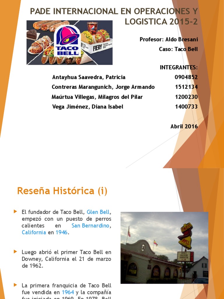 Taco Bell - Último | PDF | Calidad (comercial) | Alimentos