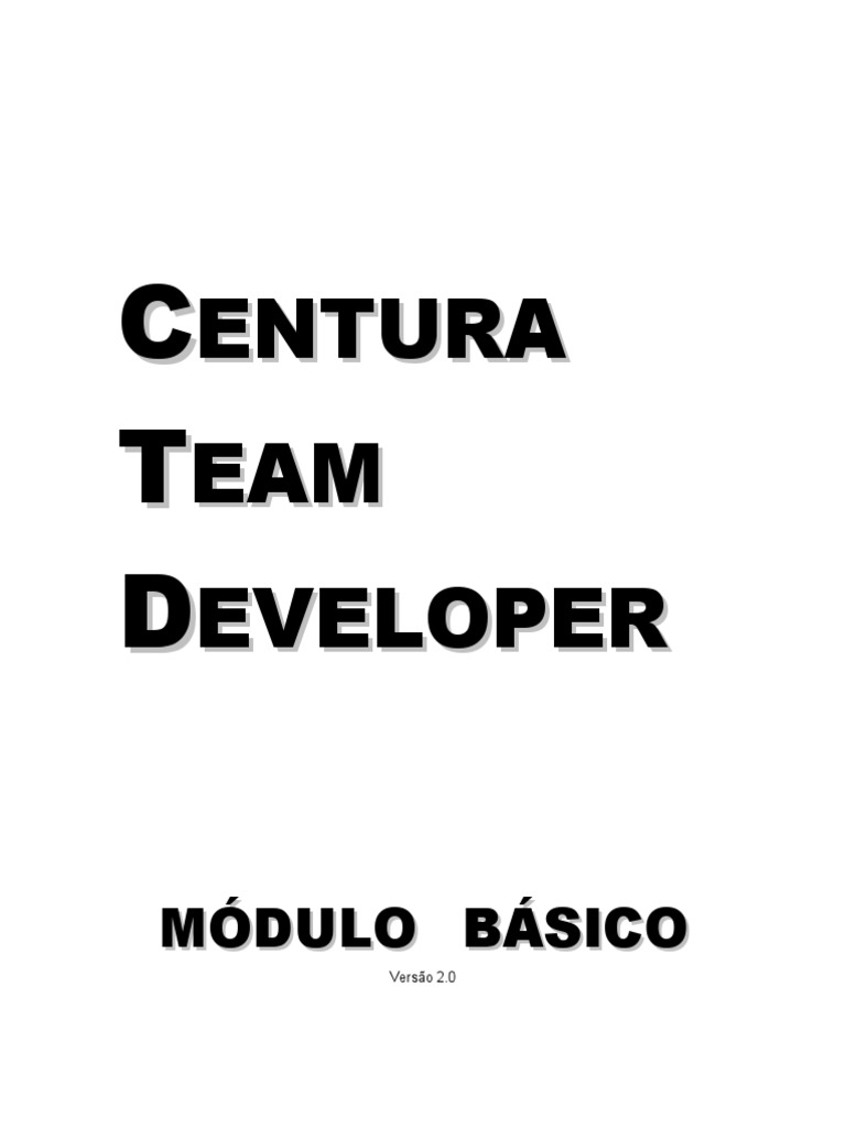Centura Team Developer: Módulo Básico | PDF | Biblioteca (informática ...