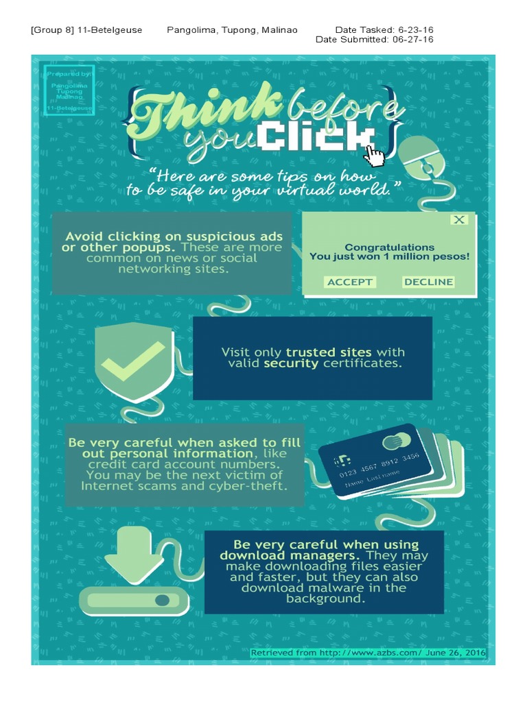 ICT - Infographic Poster | PDF ICT - Infographic Poster | PDF