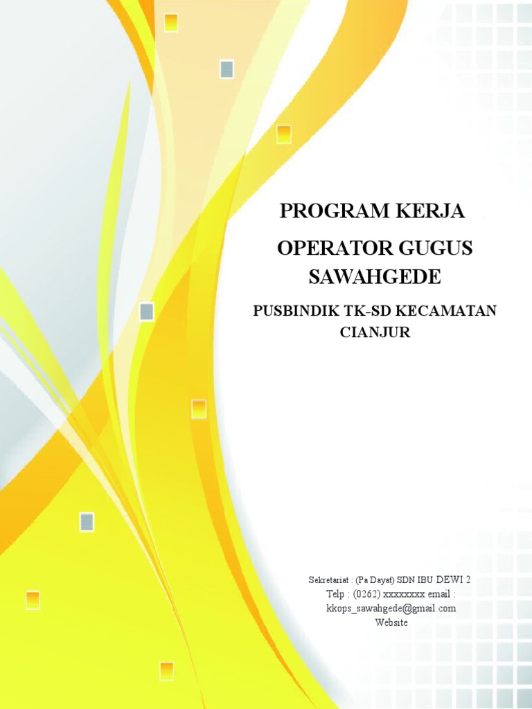Professional Elegant Lines Cover Page | PDF