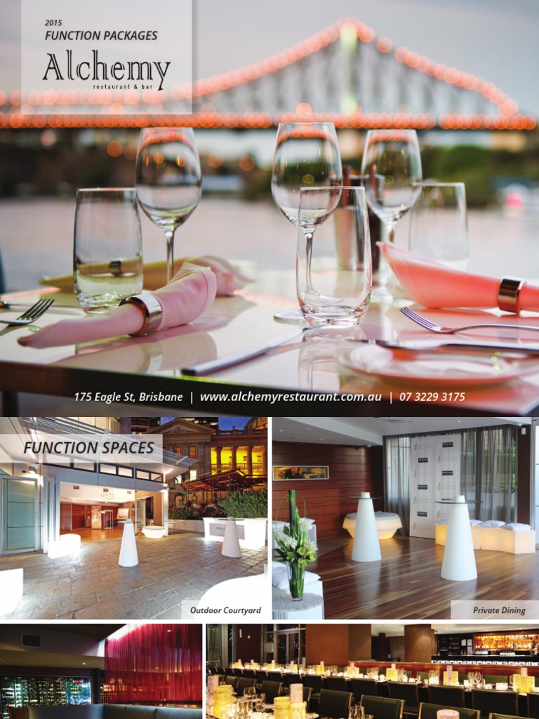 Brisbane Function Packages 2015 | PDF | Salad | Sausage