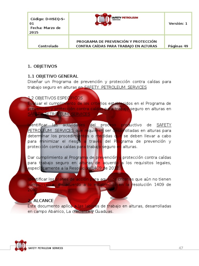 Programa de PPCC | PDF | Administración de Seguridad y Salud ...