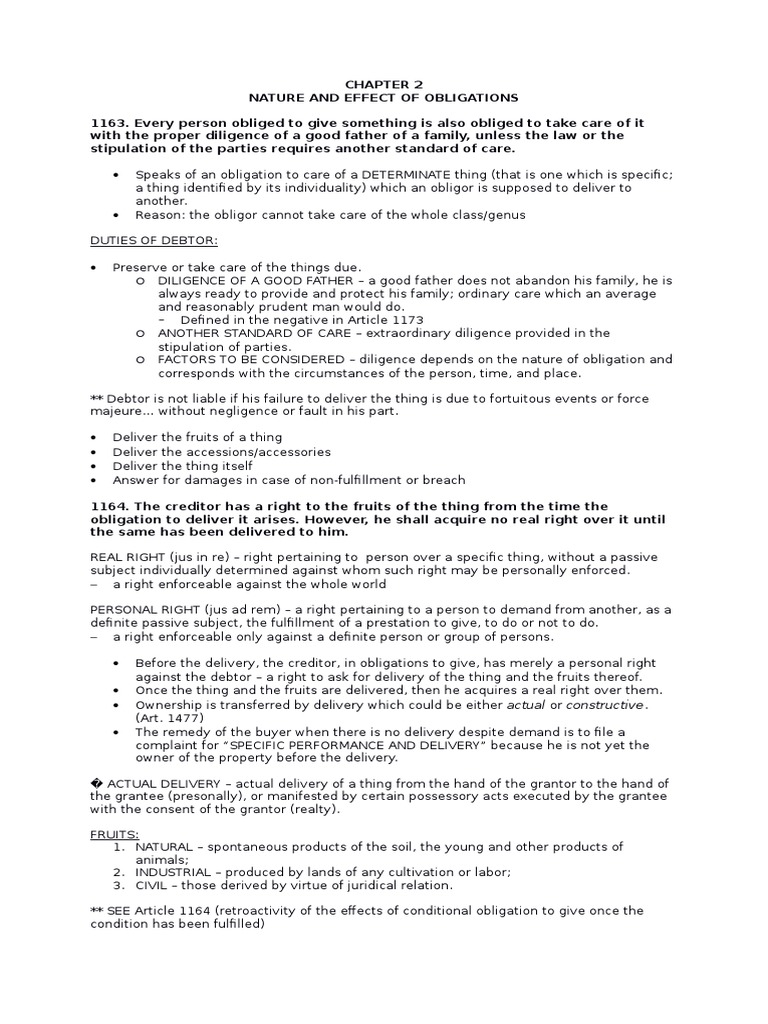 Oblicon Chapter 2 | PDF | Usury | Negligence