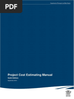 Project Cost Estimating Manual PDF | PDF | Project Management | Risk