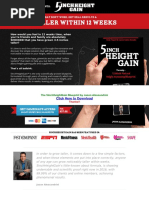 The 5 Inch Height Gain 6ft6 Method! | PDF | Vertebral Column | Growth ...