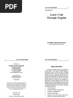 Learn Urdu - Book 1 | PDF