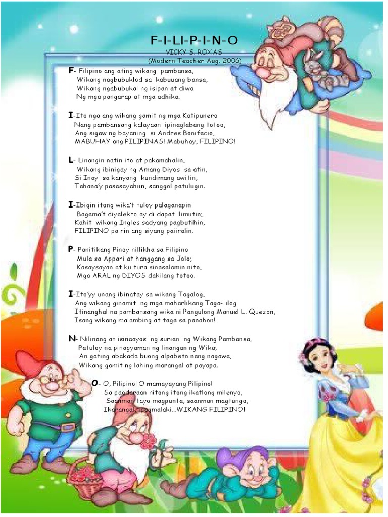 Maikling Kasaysayan Ng Linggo Ng Wika Buwan Ng Wika Sabihin Ang 'Happy