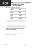 Preguntas para Prueba Poesia | PDF