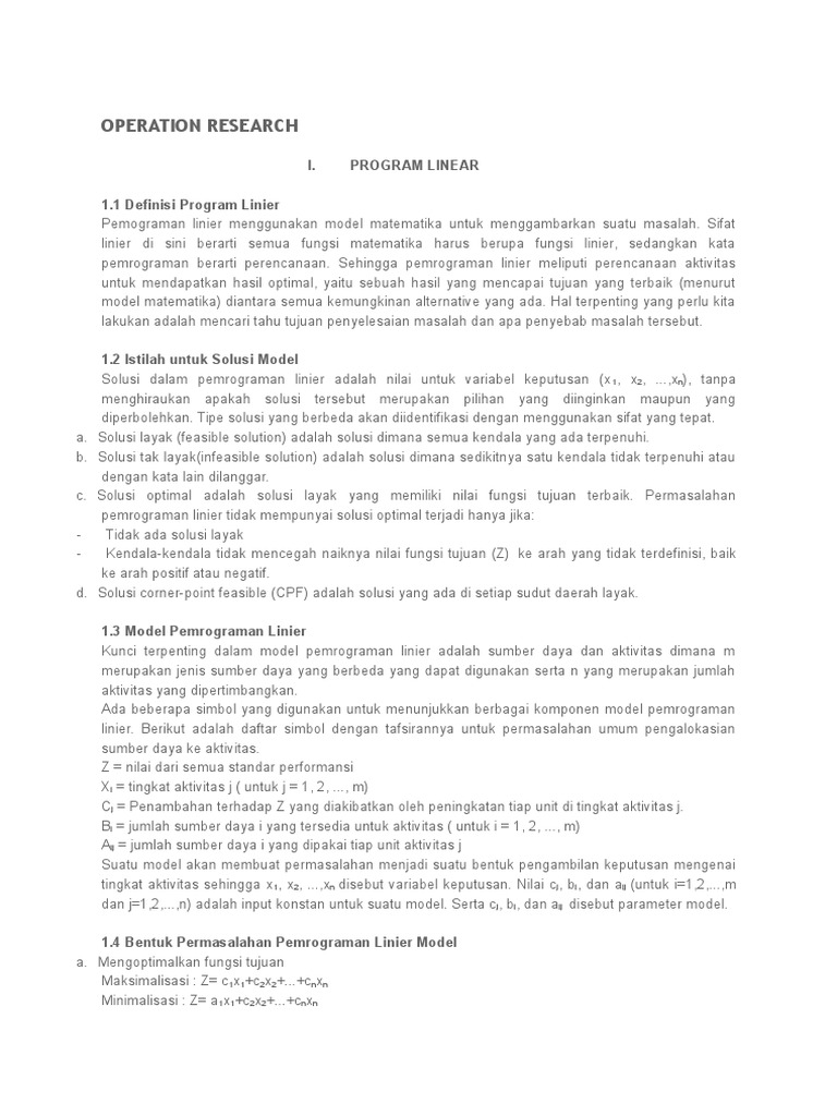 OPTIMAL RESOURCE ALLOCATION THROUGH LINEAR PROGRAMMING | PDF