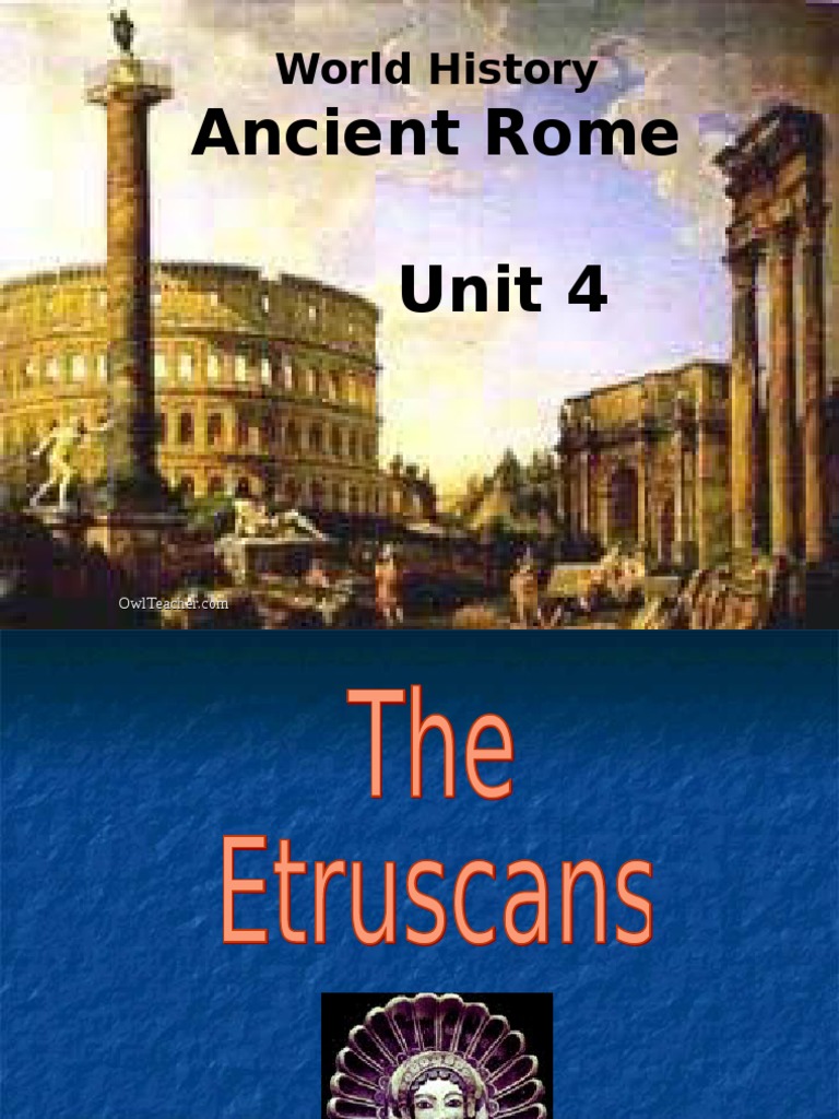 Ancient Rome Unit 4: World History | PDF | Hannibal | Cleopatra