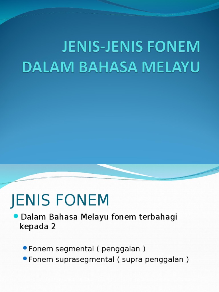Fonem Segmental | PDF