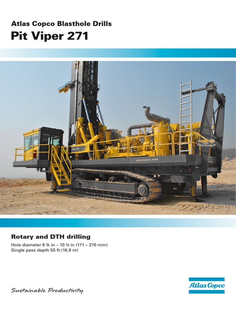 Brochure PV-271 Low Res (A4) - tcm836-3434016 | PDF | Drilling Rig ...