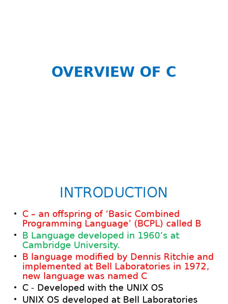 C Introandfundamentals Pdf Subroutine C Programming Language 8608