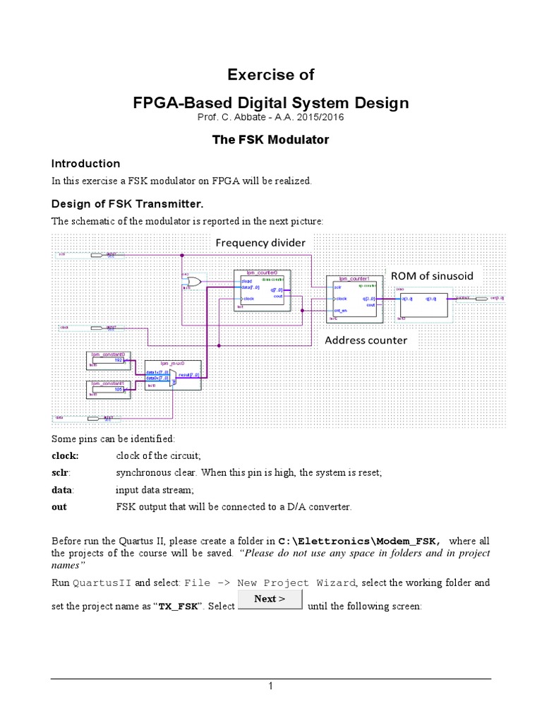 2-TX FSK 15-16 Part 1 | PDF | Hardware Description Language | Field ... 2-TX FSK 15-16 Part 1 | PDF | Hardware Description Language | Field ...
