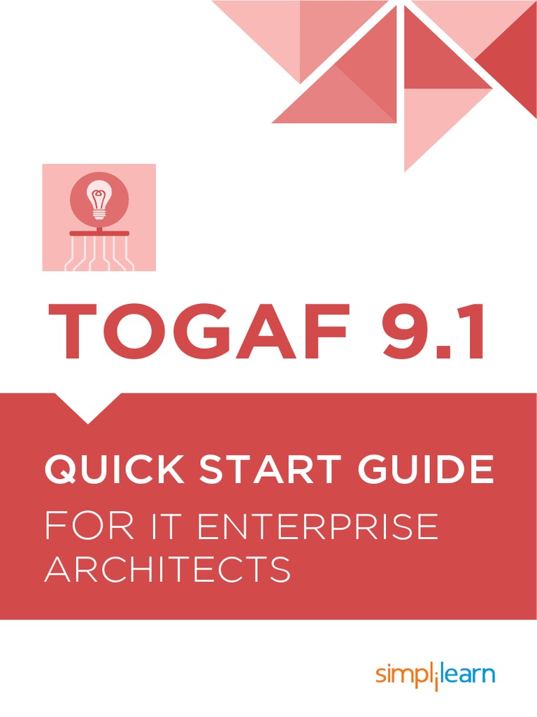 TOGAF 9.1: Quick Start Guide FOR | PDF