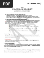 Environmental Studies Notes For Ug 1st Sem PDF | PDF