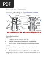 Subsea Tree Types and Features | PDF | Offshore Drilling | Oil Well