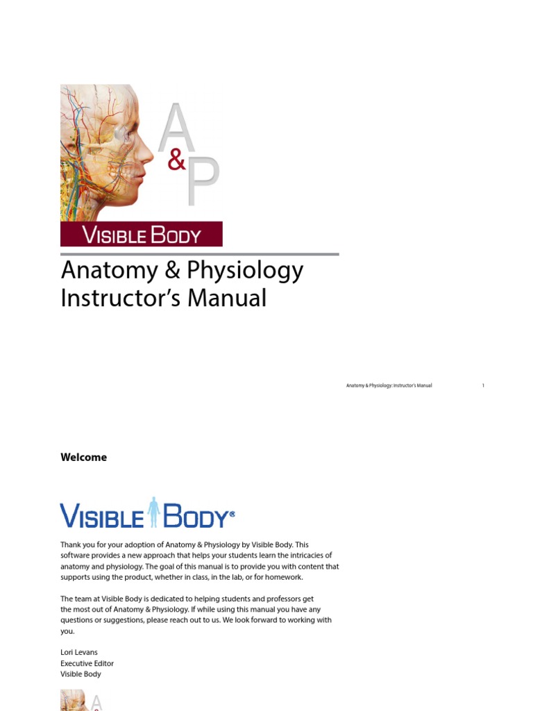 Visible Body AP Manual | PDF