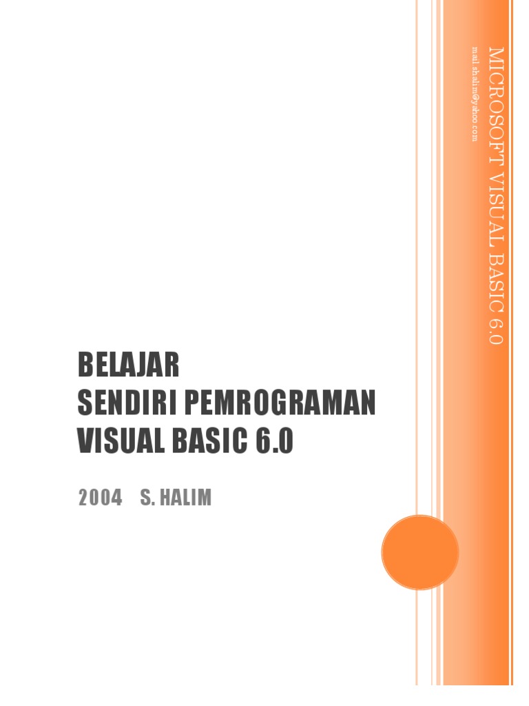 Belajar Sendiri VB 6 | PDF