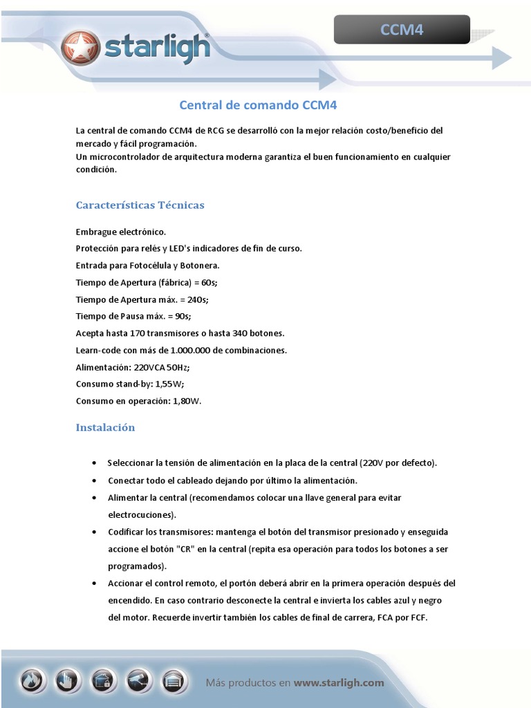Placa Controladora CCM4-rcg | PDF | Electricidad | Electrónica