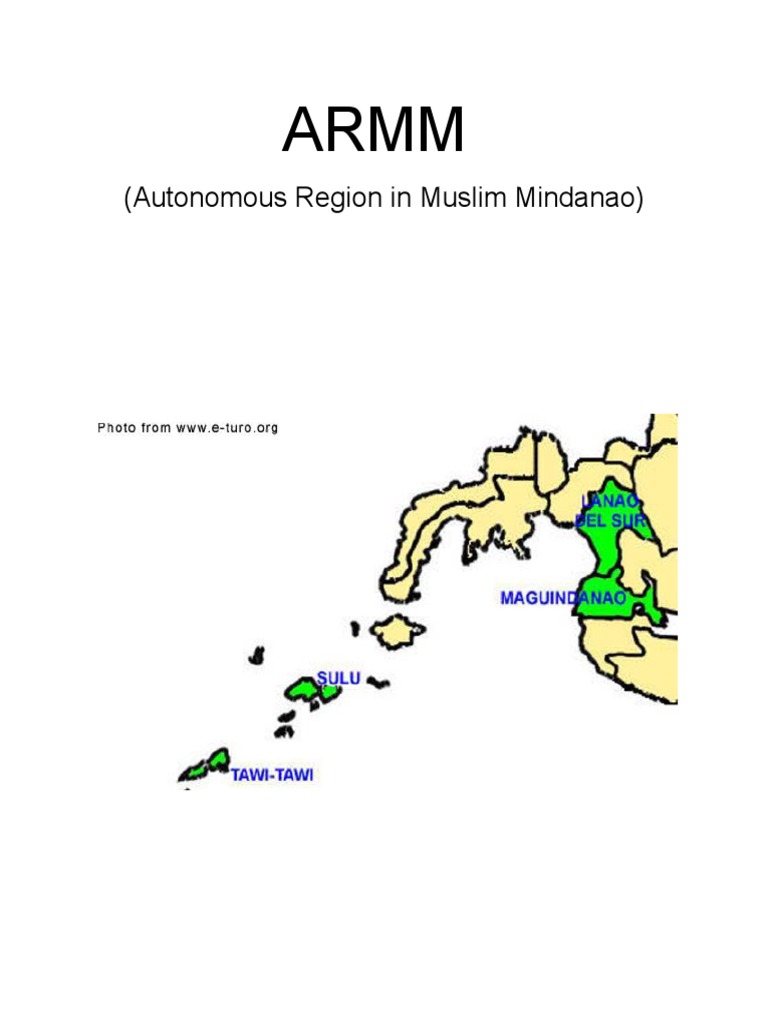 ARMM History | Download Free PDF | Philippines | Government
