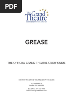 Grease Script | PDF | Performing Arts | Entertainment