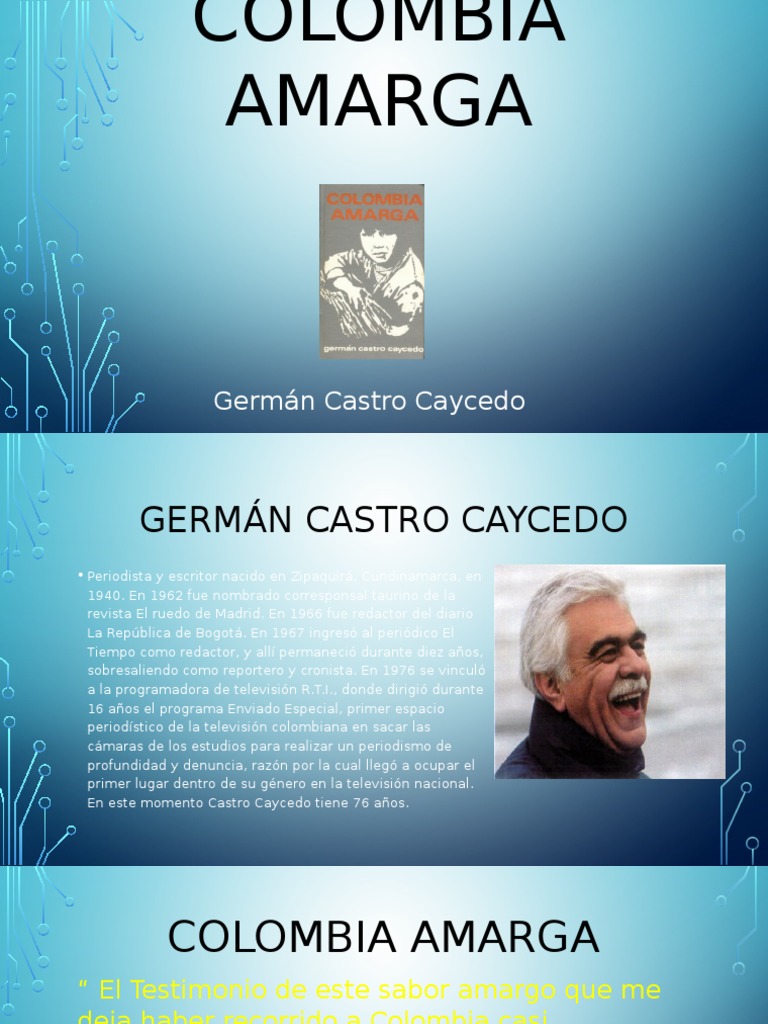 Colombia Amarga: Crónicas de Caycedo | PDF | Política (general)