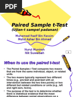 T-TEST Sample Solved Problems | PDF | Student's T Test | Methodology