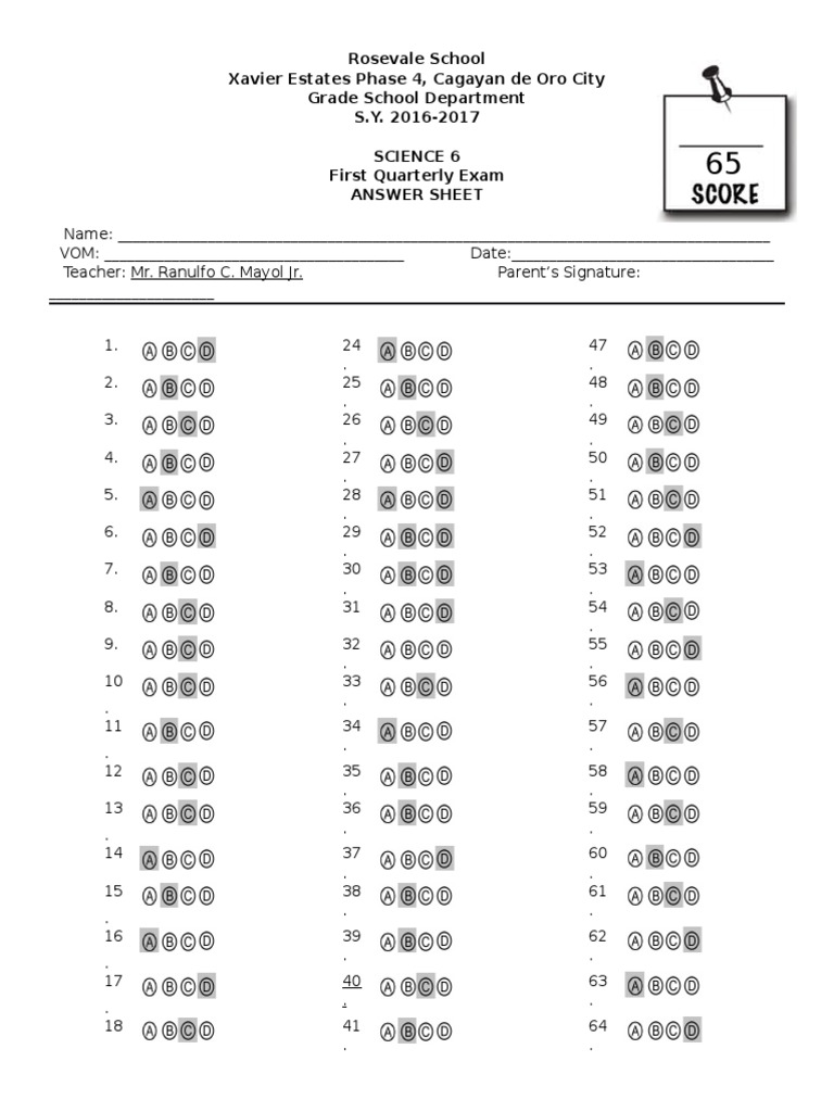 Rosevale School Xavier Estates Phase 4, Cagayan de Oro City Grade ...