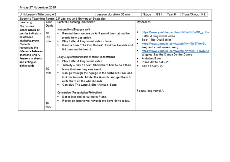 Standard 3 4 Evidence | PDF