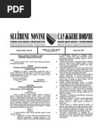 Uredba o Uslovima I Nacinu Placanju Gotovim Novcem | PDF