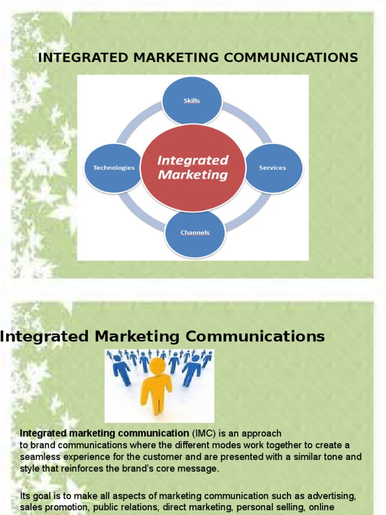 Integrated Marketing Communications | PDF | Brand | Marketing ...